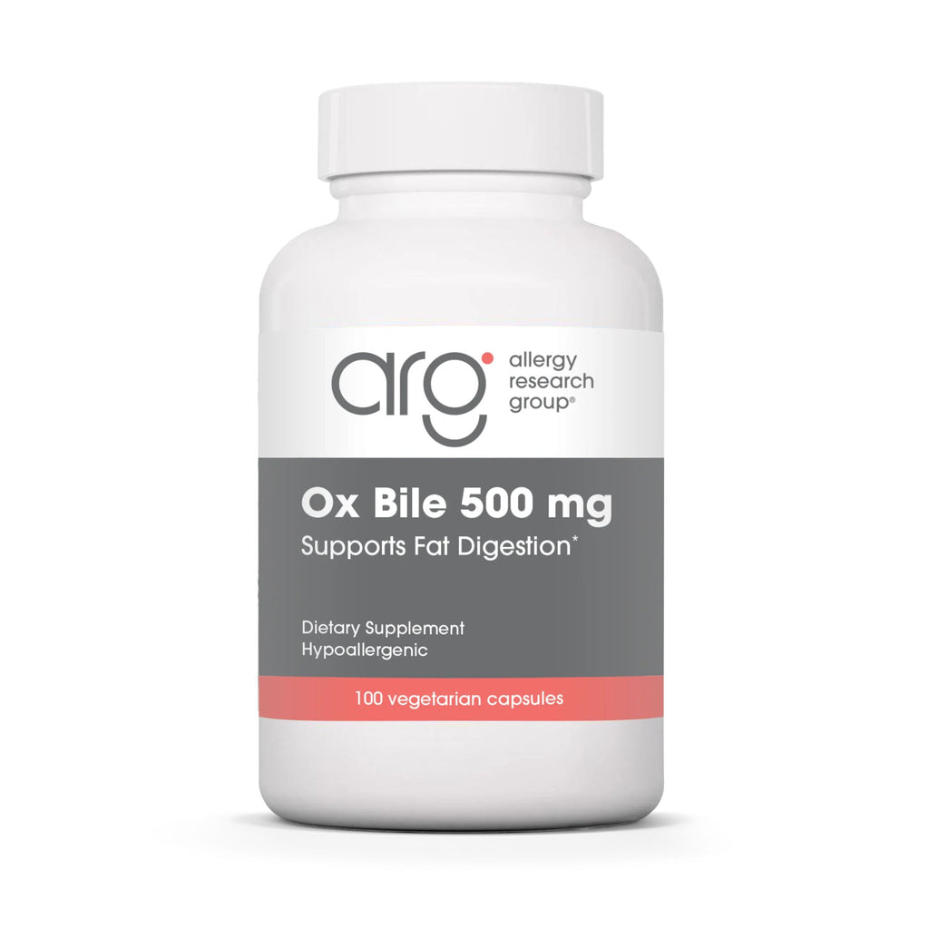 Ox Bile, Liver And Bile Support, Allergy Research Group X 100 Vegicaps ...