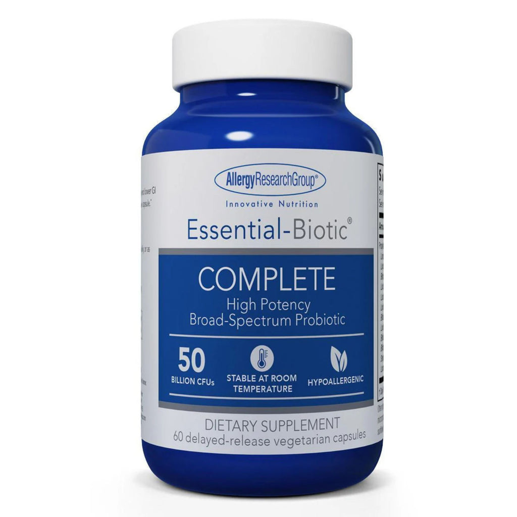 Essential-Biotic COMPLETE Probiotic Vegetarian Capsules, India – FMI health
