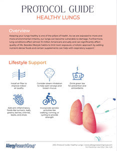 Healthy Lungs Protocol Guide – Functional Medicine International