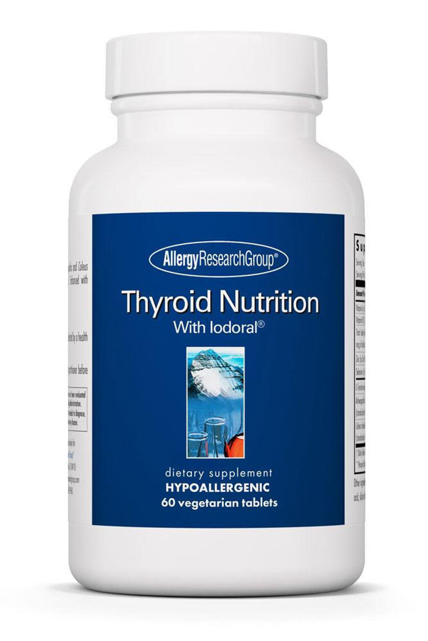 Thyroid Nutrition X 60 Vegetarian Tablets - Allergy Research Group ...